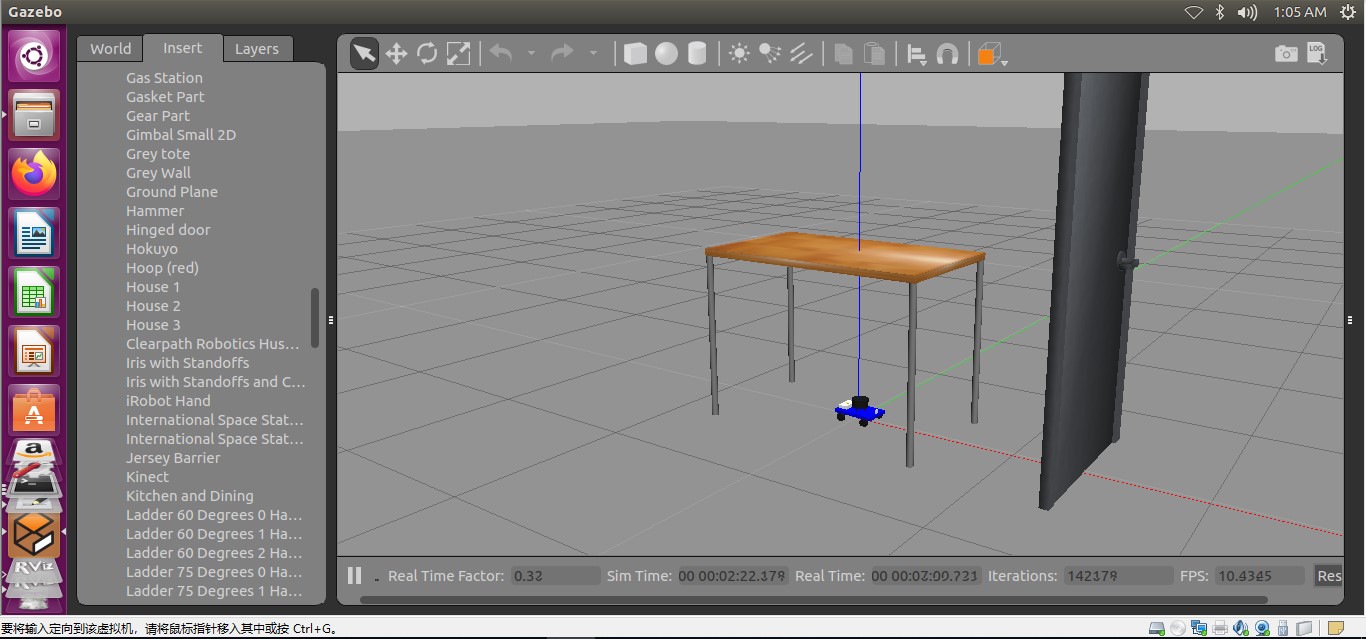 Gazebo仿真——阿克曼（Ackermann）四轮小车模型 | chan's Bloggerrrrr